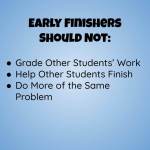 The Best Activities for Early Finishers – Enhancing Enrichment