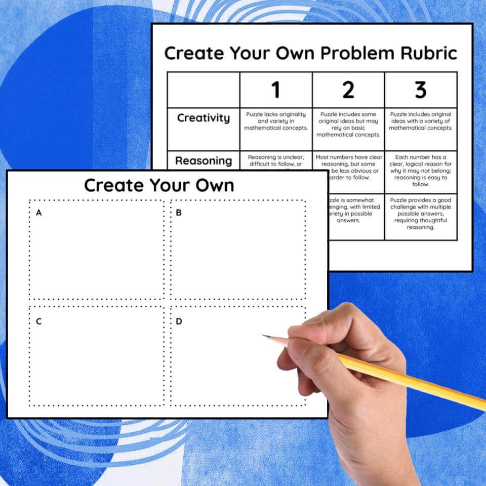 “Which One Doesn’t Belong?” Math Activity for Gifted and Talented ...